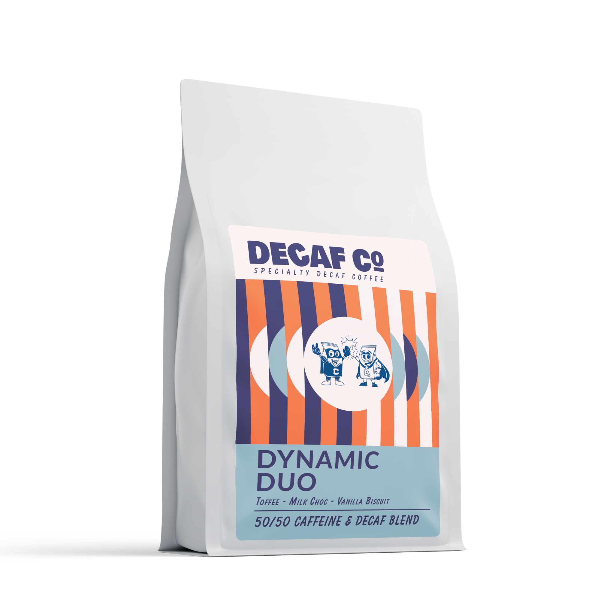 Dynamic Duo - Half Caff Blend (50% Caffeine - 50% Decaf) – DecafCo