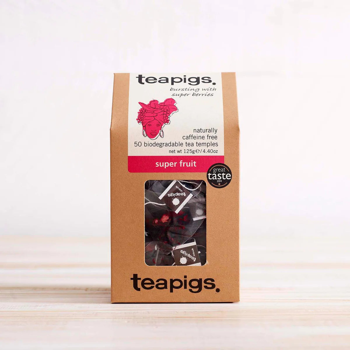teapigs - super fruit - 50 biodegradable bags – DecafCo